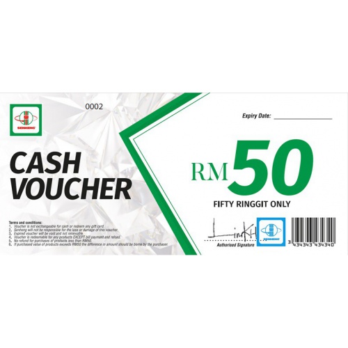 Gift Catalog / SenHeng Cash Voucher - RM50